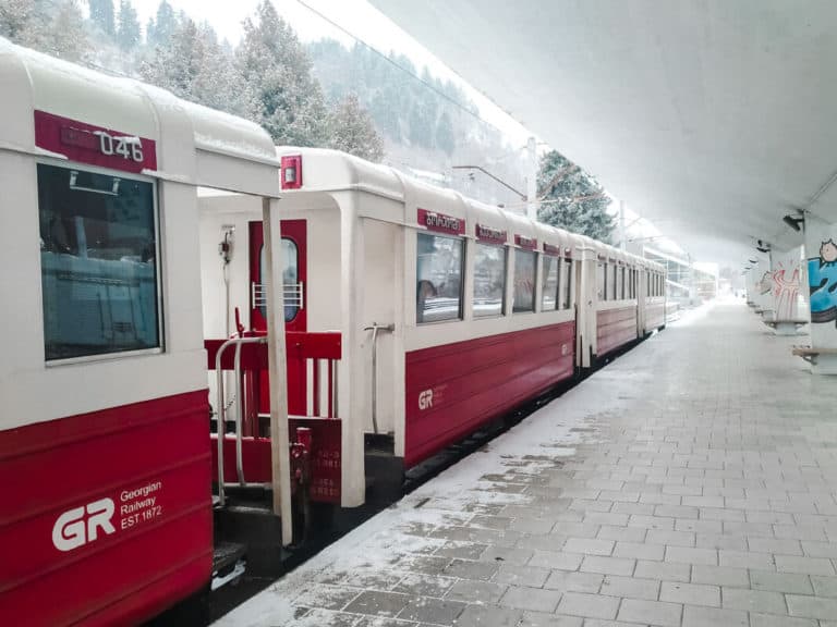 How to Take Borjomi Bakuriani Train