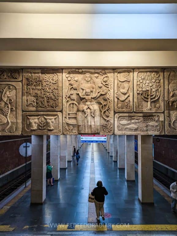 30 Soviet Mosaics in Tbilisi & Other Memorabilia with a Map